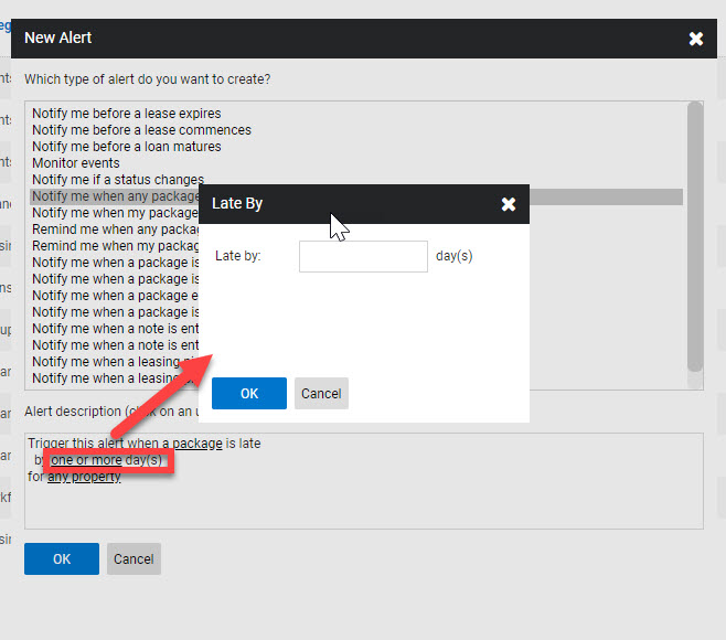 Configuring Alerts – RealPage AIM