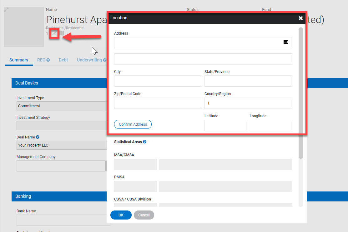 Creating a Property – RealPage AIM