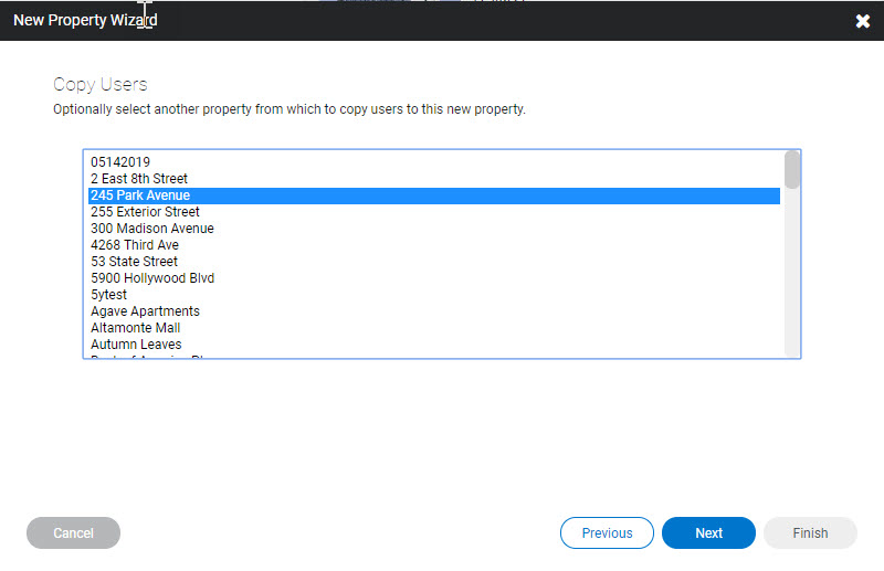Creating a Property – RealPage AIM