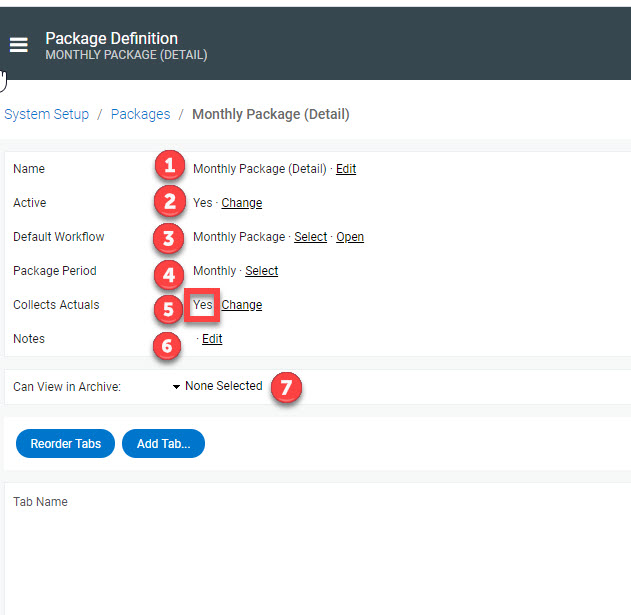 Setting Up Reporting Packages – RealPage AIM